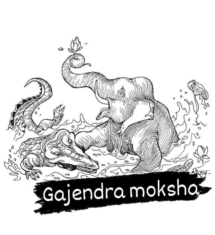 Gajendramoksha Path :गजेंद्र मोक्ष के पाठ से होती है श्री हरी की कृपा ...